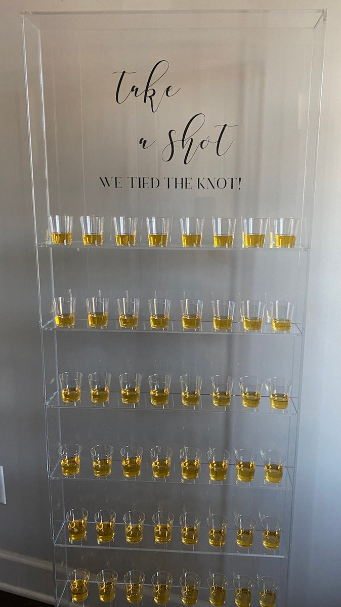 Shot Wall With Stand (Acrylic) – TreatWalls
